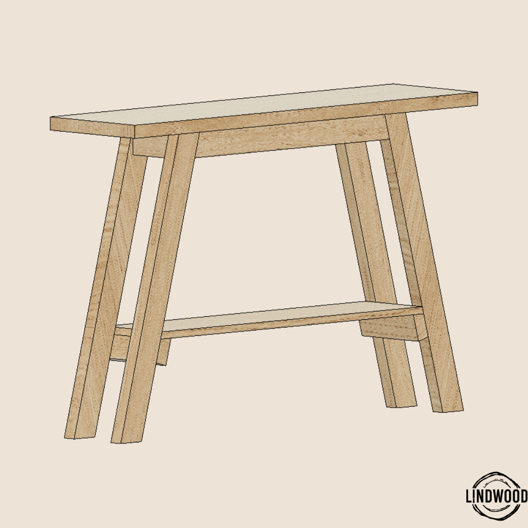 DIY Console Table Plan - Lindwood